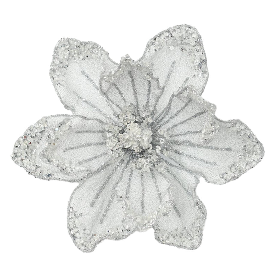 Magnolia Head Silver – Flower Studio